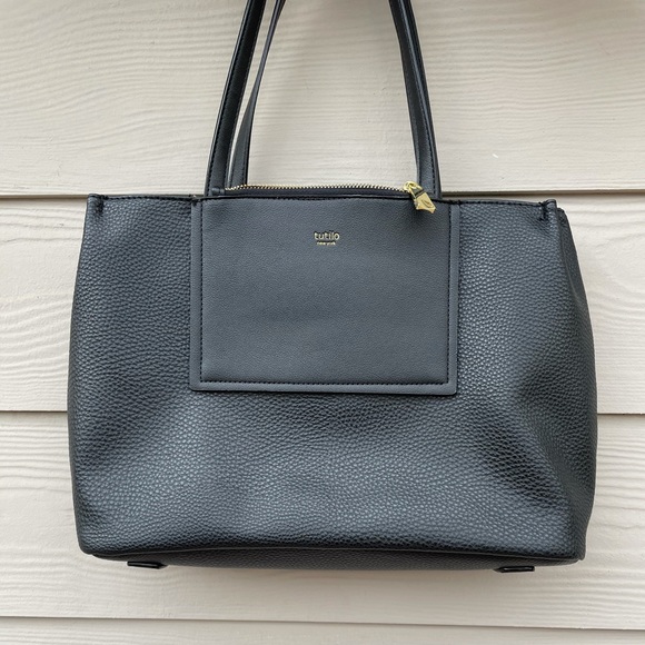 Tutilo | Bags | Tutilo New York Black Purse | Poshmark